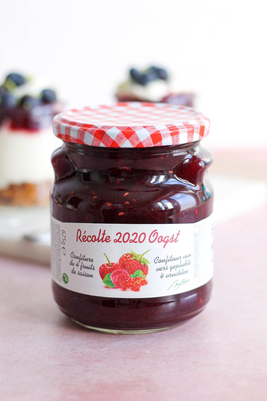 Verrines façon cheesecake aux fruits rouges — stoemp it up